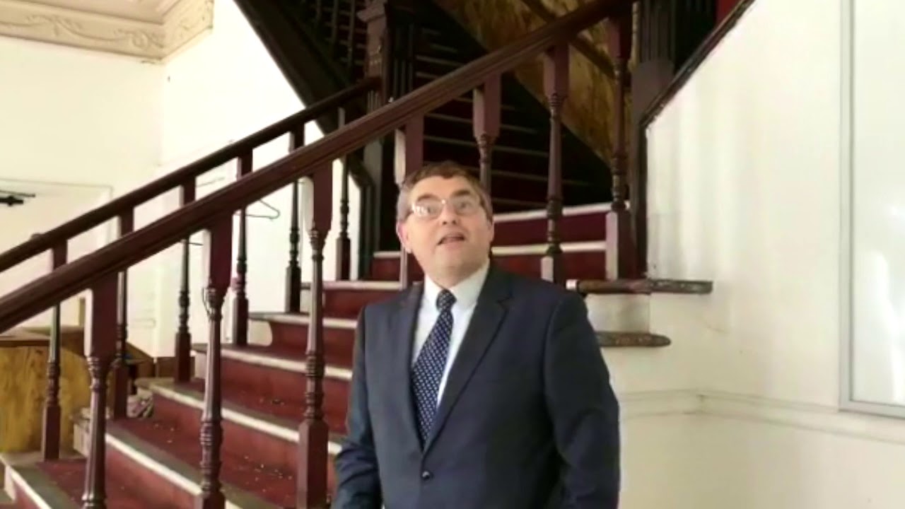 Cllr Chris Ready talks about the Royal Court Theatre Wigan - YouTube