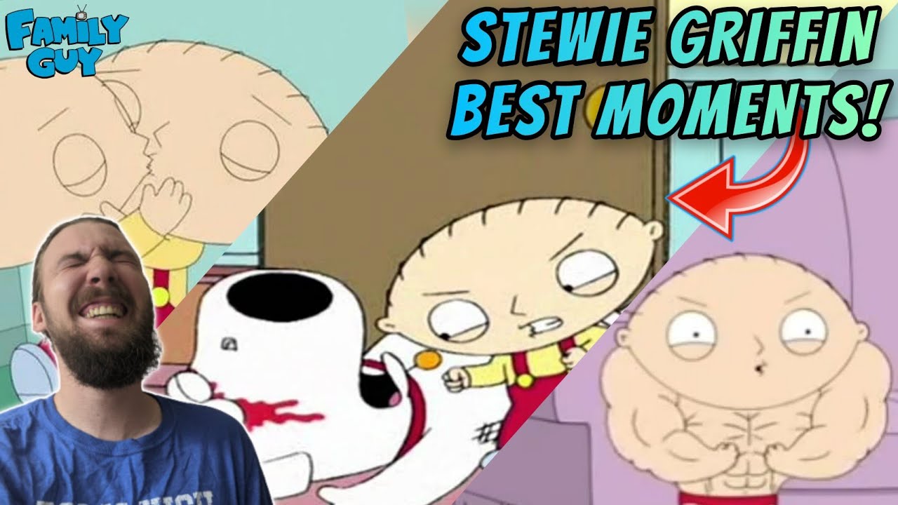 Stewie Griffin Funniest Moments Reaction! | He is WILD - YouTube