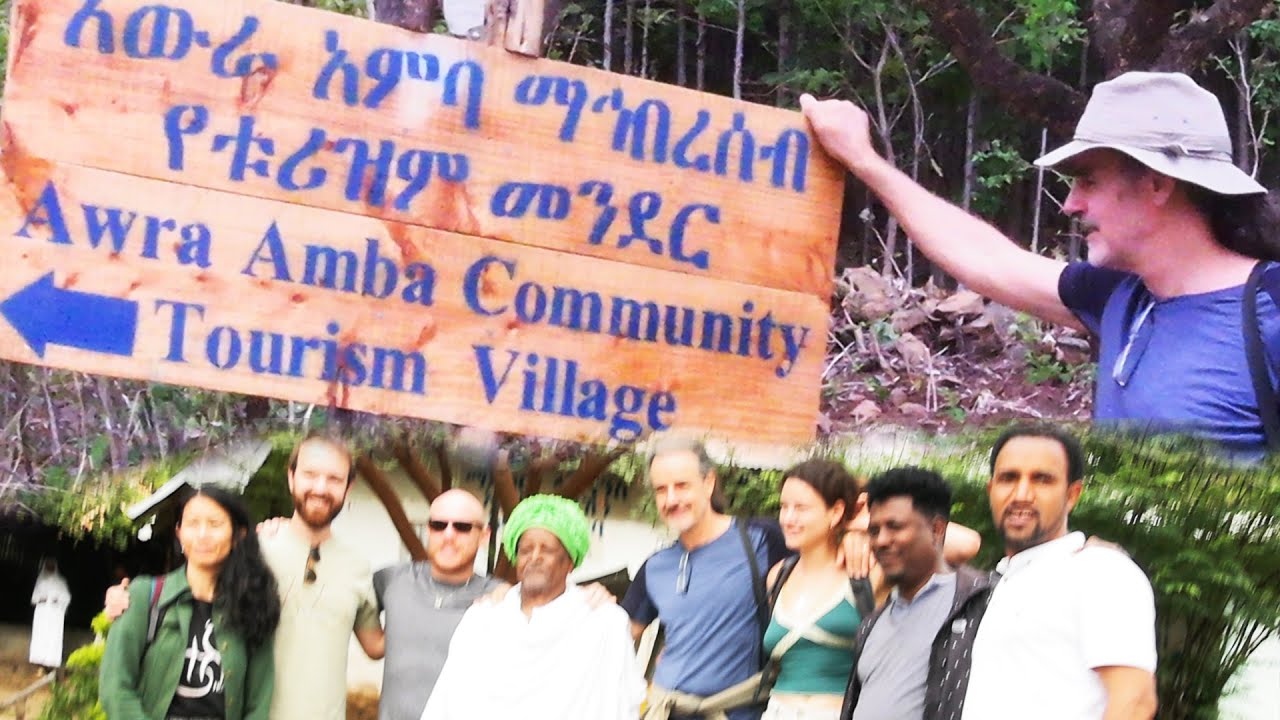 Ethiopia - Awra Amba #tourism Village አውራ አምባ #የቱሪዝም መንደር -Awra Amba ...