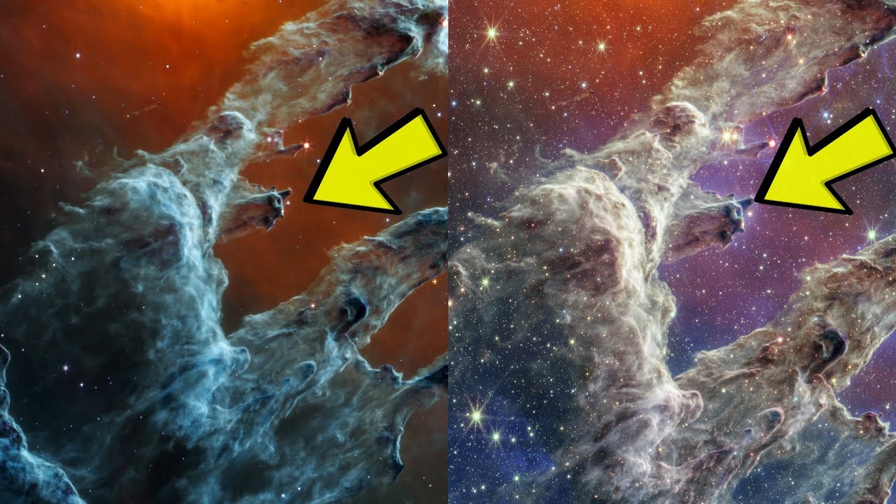 NASA James Webb Space Telescope Captured Mysterious face in space - YouTube