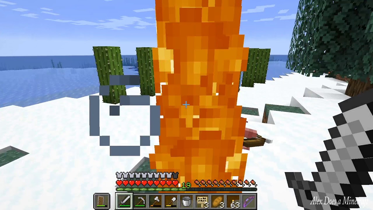 Alex Does a Minecraft Part 6 - Dude Where's My Boat? - YouTube