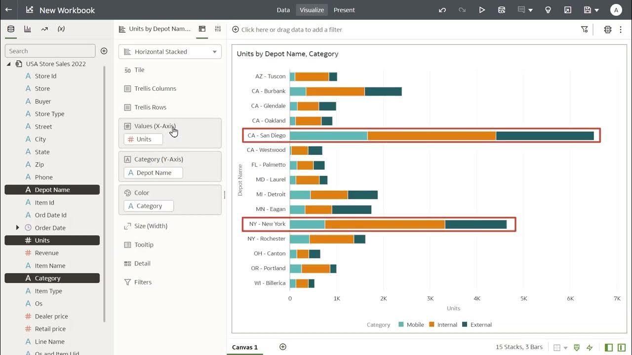 Get Started with Visualizations in Oracle Analytics - YouTube