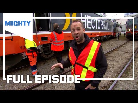 How Sweden's Mega Timber Trains Conquer Extreme Conditions | Mighty Trains - Season 2 Episode 6