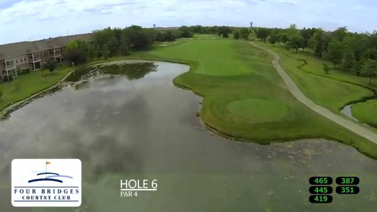 Four Bridges Hole 6 Flyover - YouTube