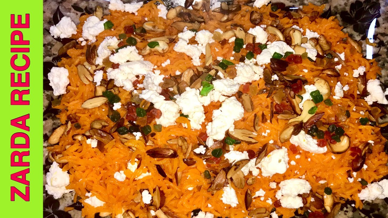 Zarda Recipe | Pakistani Sweet Rice | Quick & Easy | MKZ - YouTube