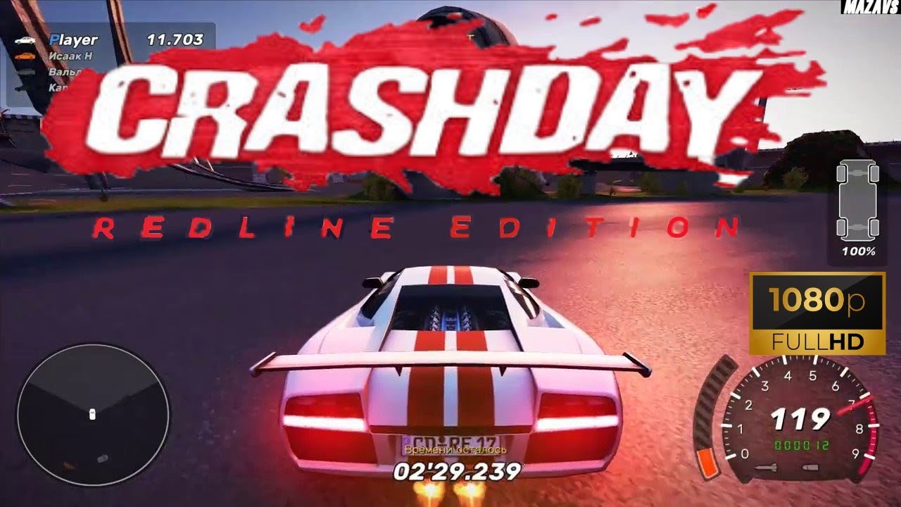 Crashday: Redline Edition (2025) - Gameplay (PC/Win 10) [1080p60FPS ...
