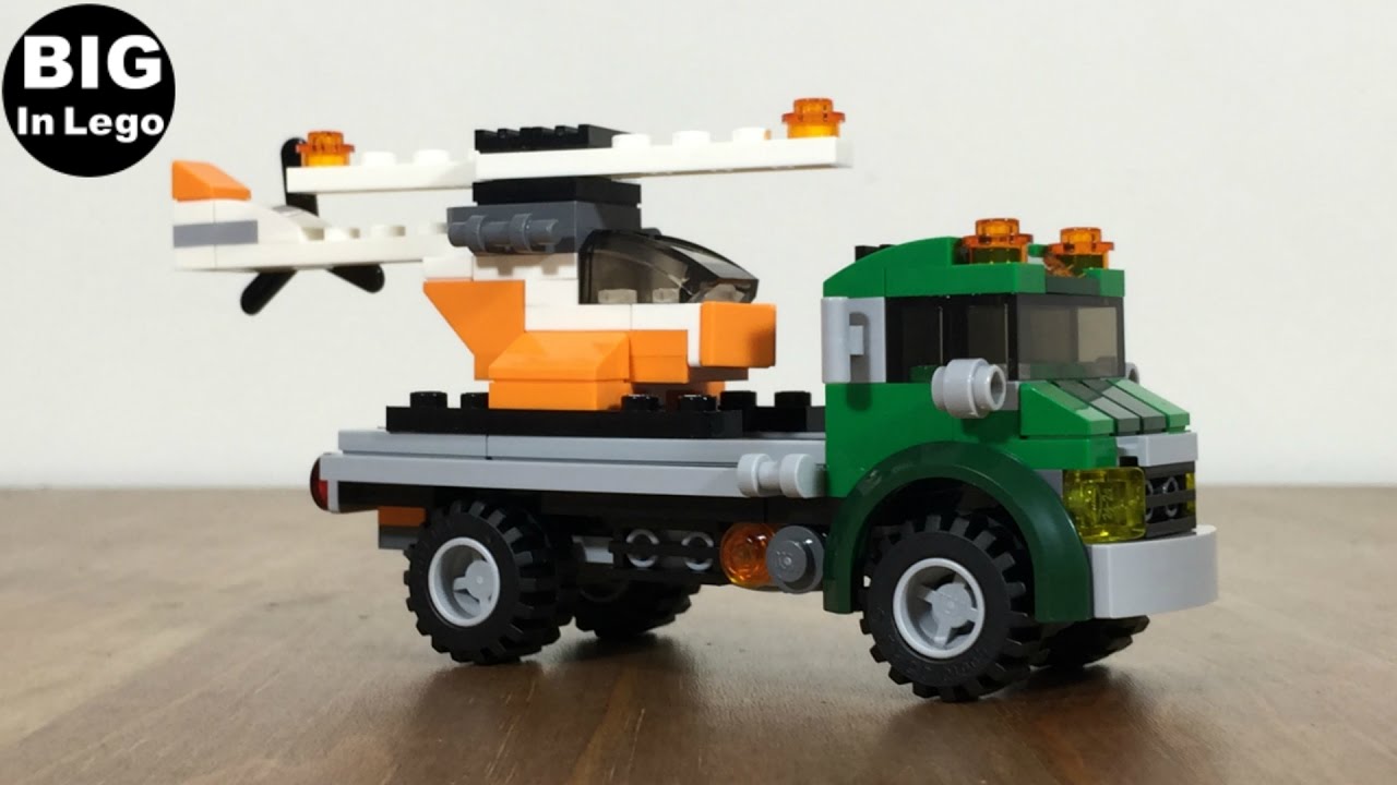 Lego Creator Chopper Transporter 31043 Speed Build - YouTube