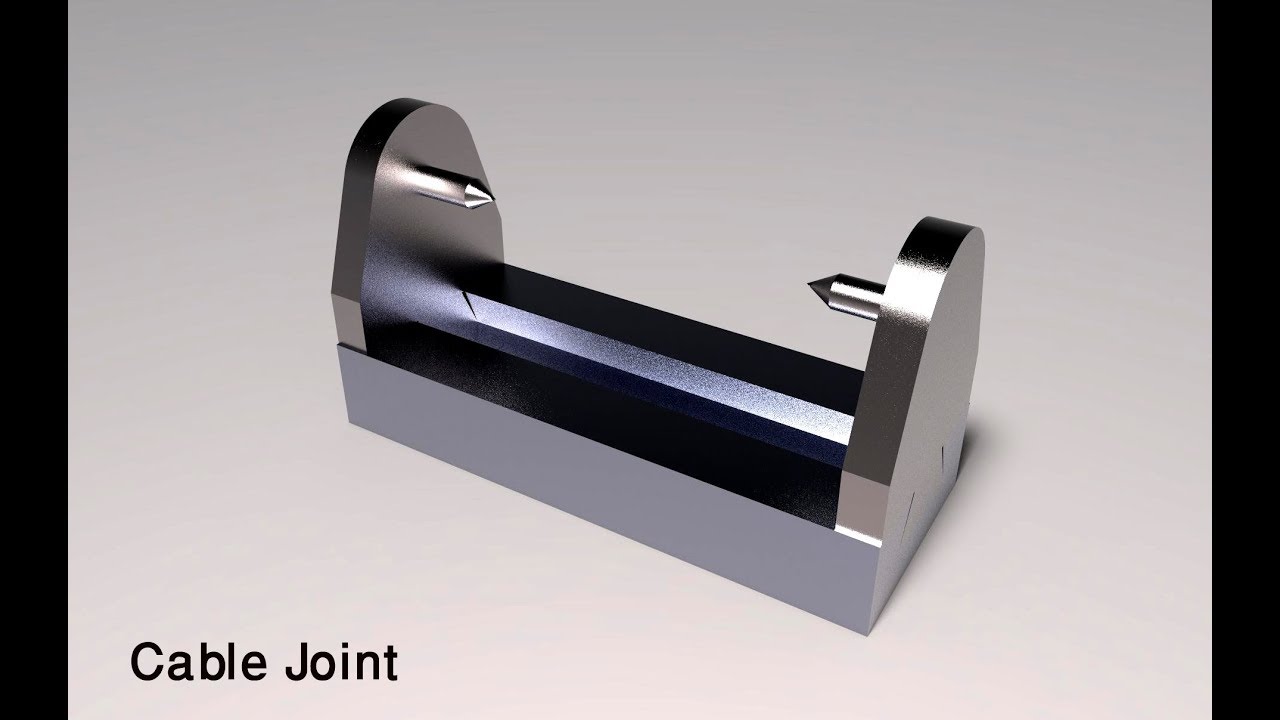 Catia V5 - Cable Joint Mechanism - YouTube
