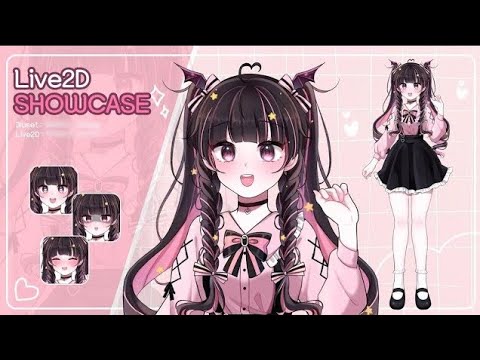 [Live2D Showcase] 자캐 스페셜 전신 버추얼 쇼케이스 / Vtuber - YouTube
