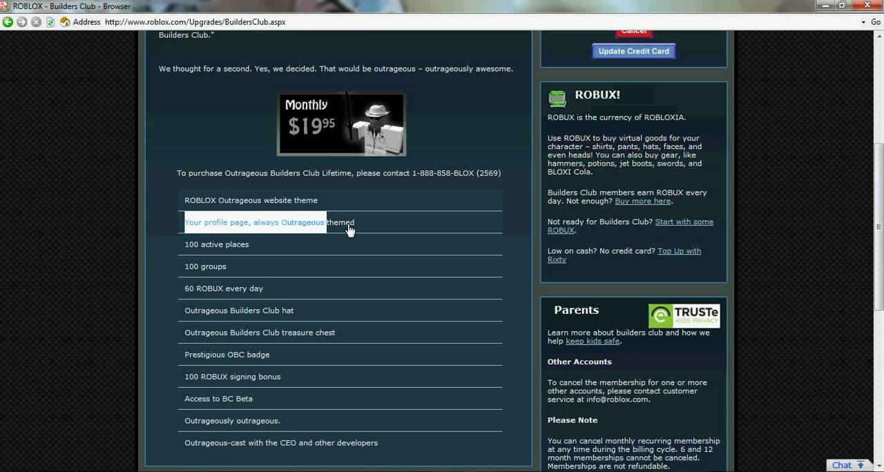 How to get Outrageous Builders Club on Roblox! - YouTube
