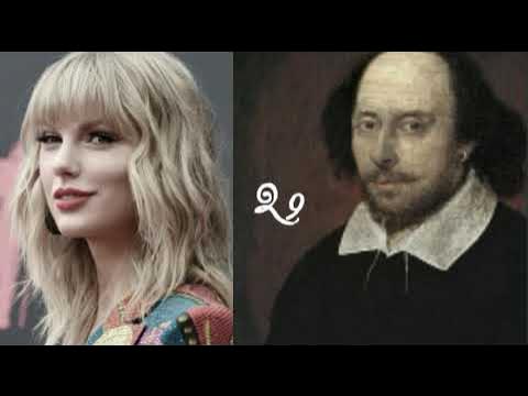 Taylor Swift or Shakespeare? (lyrics vs dialogue) - YouTube