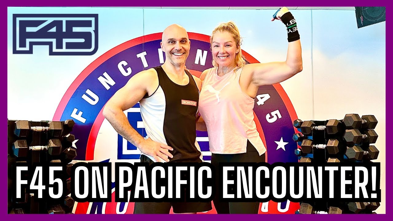 We Tried F45 Fitness on a Cruise Ship - YouTube
