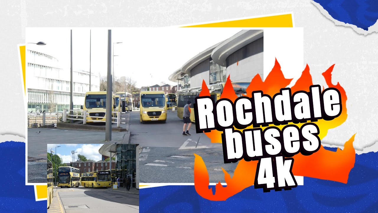 Rochdale buses - YouTube