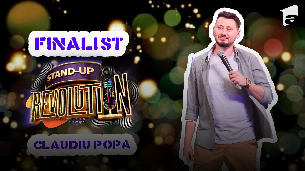 Evoluția lui Claudiu Popa la Stand-up Revolution Sezonul 1! - YouTube