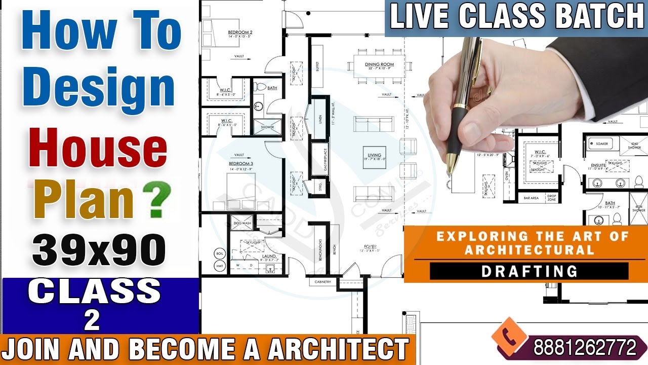 2 -Autocad Civil +Interior Batch Live Class-Basic to Professional- How To Design Work For a ...
