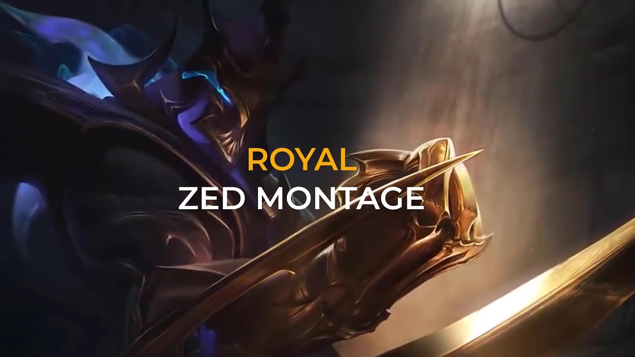 ROYAL - MASTER ZED MONTAGE | RANK 1 ZED BR? - YouTube