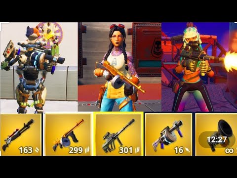 All Mythics (Fortnite Chapter 2) - YouTube