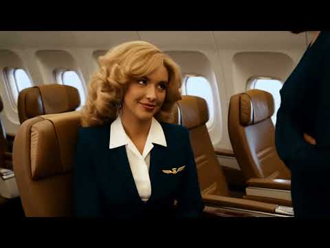 Stewardess Girls Kissing