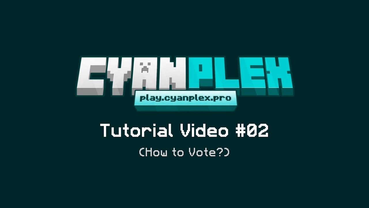 How to vote for Cyan Plex | Cyan Plex tutorial video #02 - YouTube