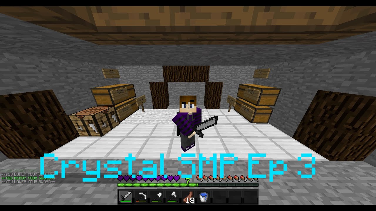 Crystal SMP Ep 3 - Ooo My House - YouTube