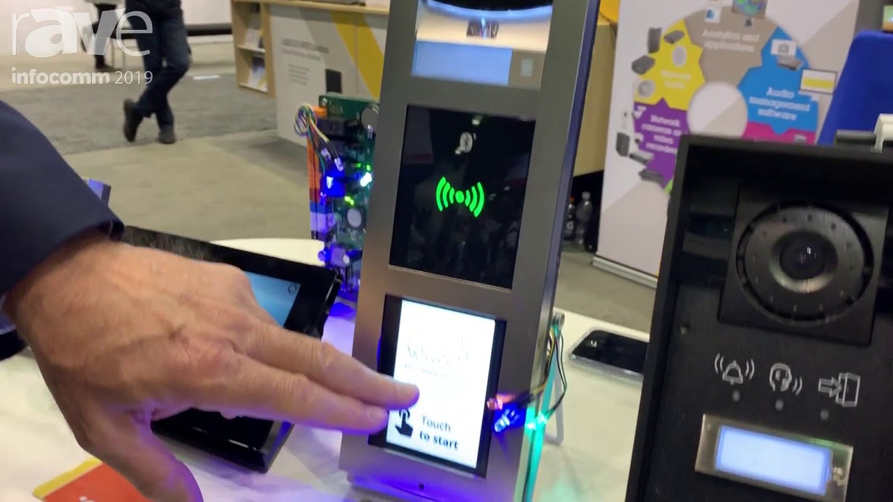 InfoComm 2019: 2N Showcases IP Verso IP Intercom With SIP - YouTube