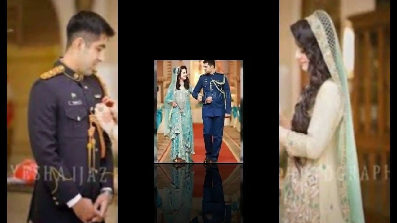 Pak army couple beautiful moment - YouTube