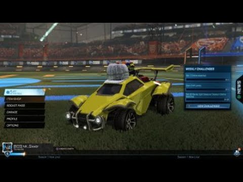 Rocket League® main menu freeze glitch - YouTube