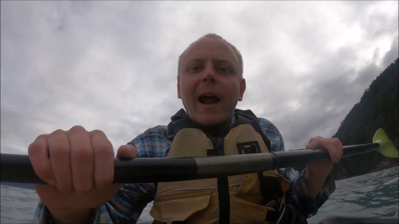Alaskan Kayak Guide Rapper!! (rapping while kayaking) - YouTube