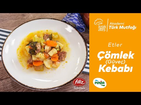Çömlek (Güveç) Kebabı Nasıl Yapılır? #kısıkateşakademi #kısıkateşakademitv #güveçtarifi