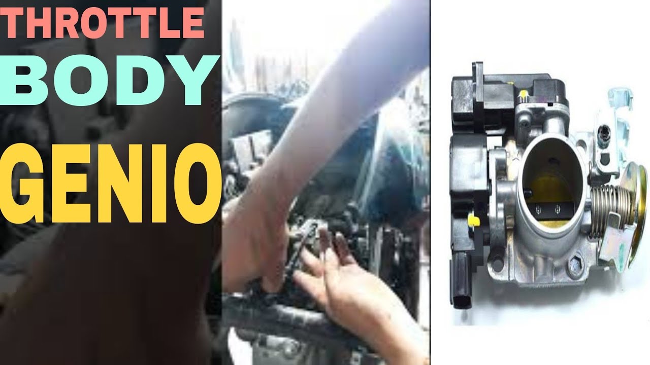 CARA BONGKAR THROTTLE BODY HONDA GENIO - YouTube