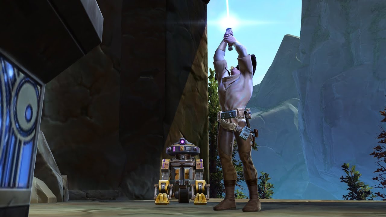 Star Wars The Old Republic - Jedi Knight - Part 1 (Tython) SWTOR Game ...