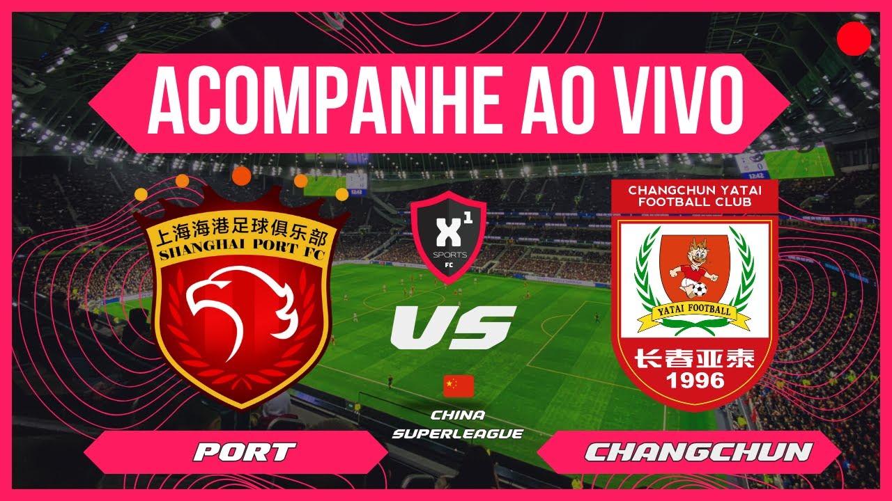 SHANGHAI PORT vs CHANGCHUN YATAI - LIVE MATCH - YouTube