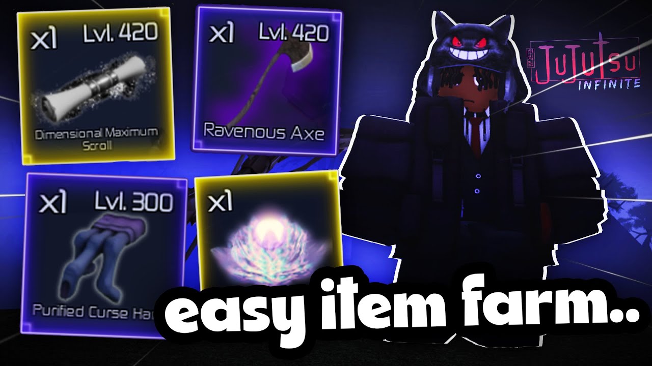 The BEST WAY To Get ANY Special/Unique Grade ITEM In Jujutsu Infinite ...