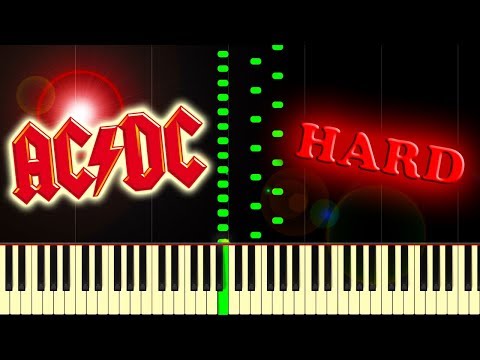 AC/DC - THUNDERSTRUCK - Piano Tutorial