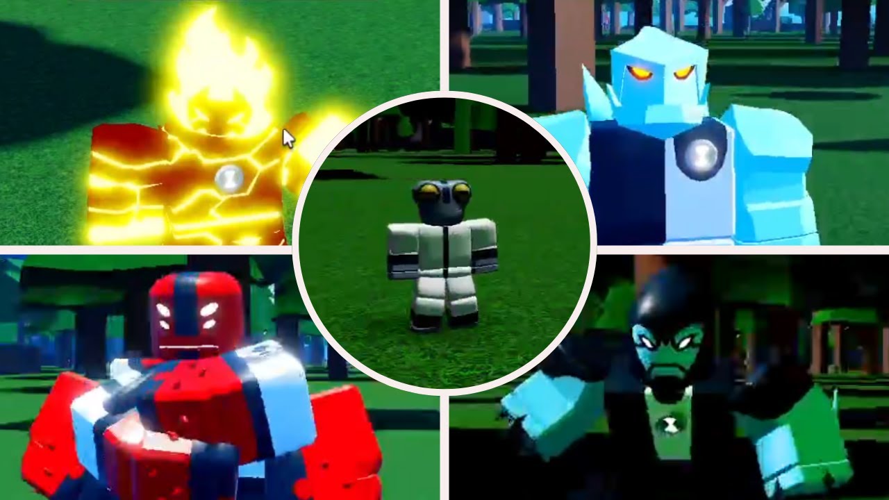 Ben 10 x Roblox - ALL Aliens & Skills Guide - Benverse Protector - YouTube