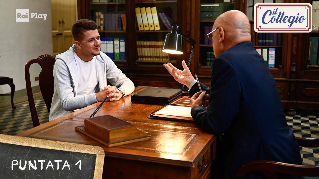 “Totò” a tu per tu col Preside - Prima Puntata - Il Collegio 8 - YouTube