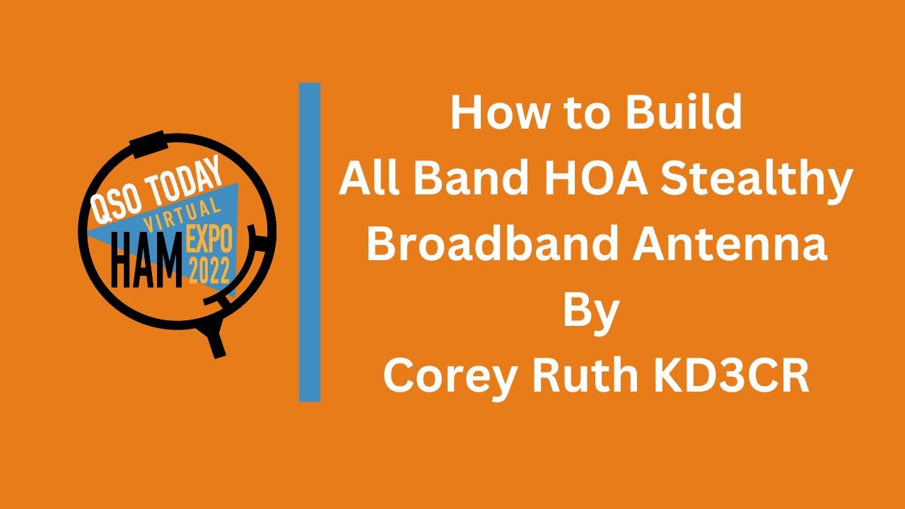 How to Build an All Band in an HOA Stealthy Backyard Broadband Antenna ...