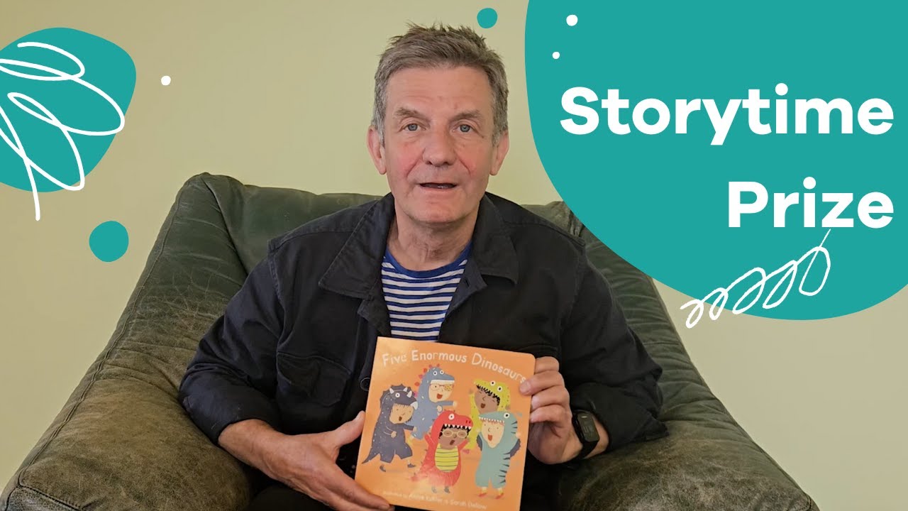 BookTrust Storytime Prize 2026 - Five Enormous Dinosaurs - YouTube