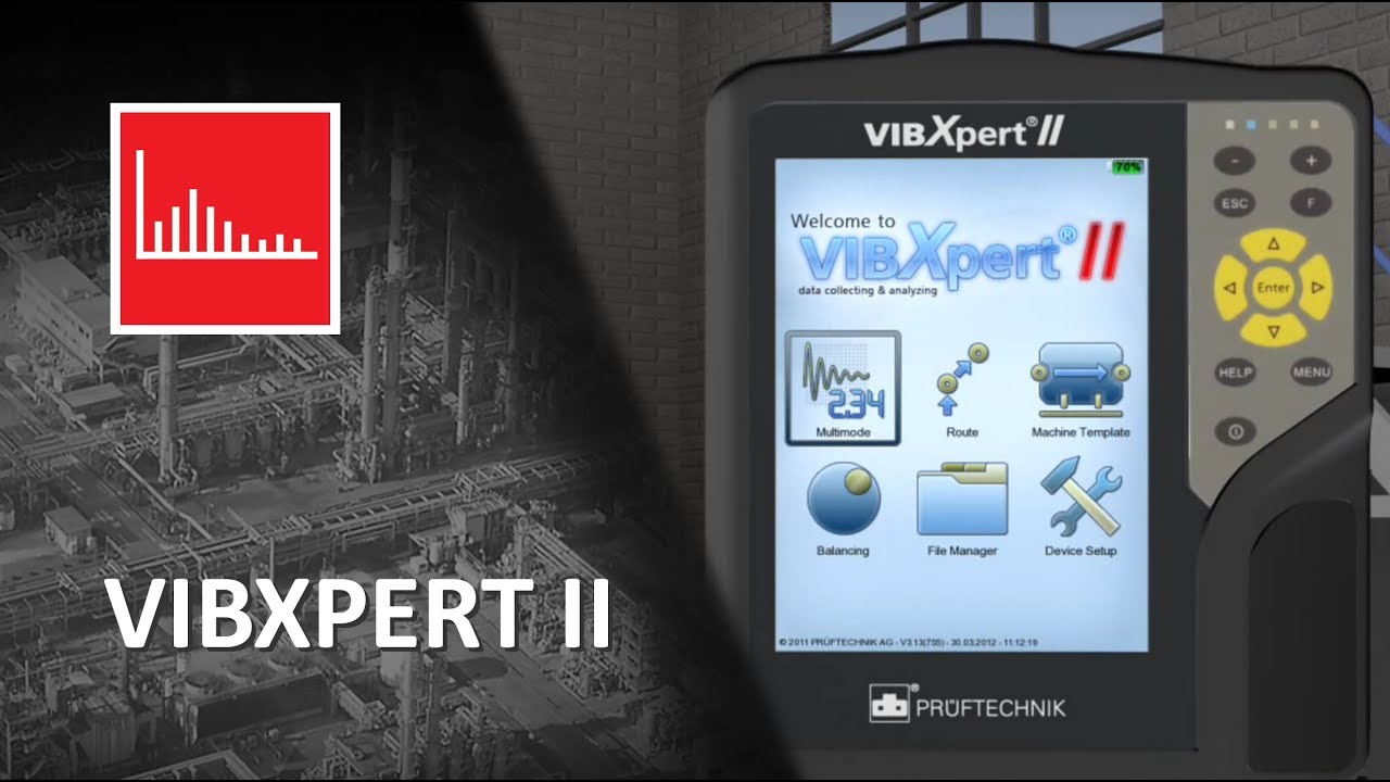 Recolección de datos y análisis de vibraciones con VIBXPERT II de ...