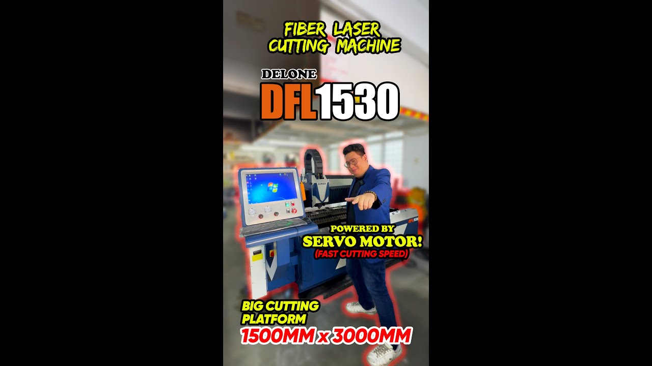 Fiber Laser Cut - Metal Cut - DELONE DFL-1530 - Machine - Malaysia ...