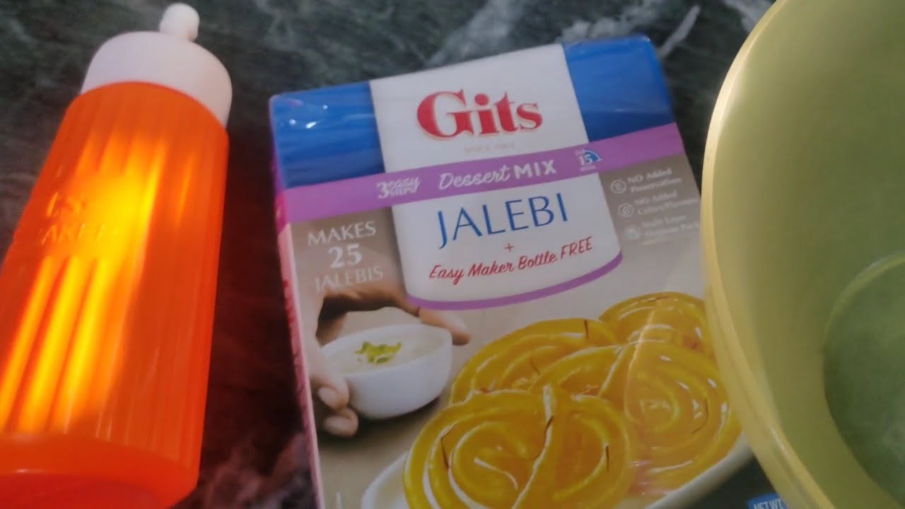 Gits Instant Jalebi Review | gits jalebi mix recipe | gits instant ...