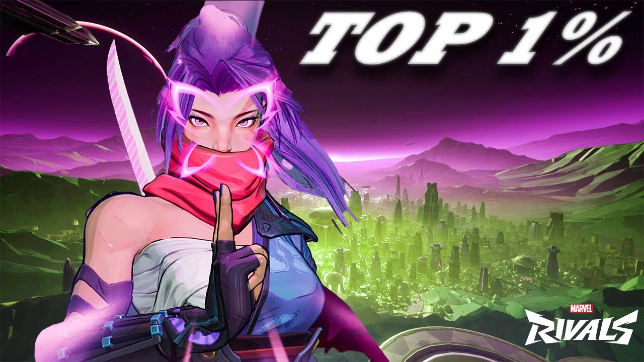 TOP 1% PSYLOCKE RANKED GAMEPLAY. NO EDITS. FULL GAME. MARVEL RIVALS ...