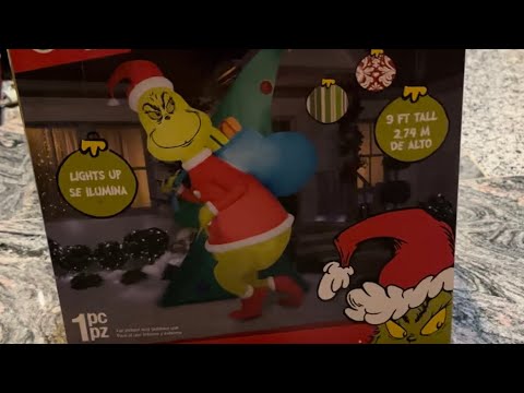 Grinch Christmas Tree Home Depot