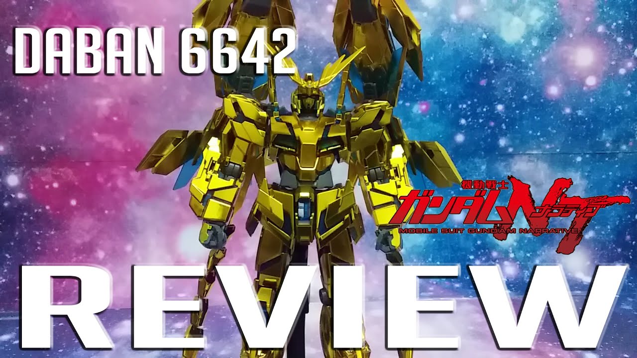 A GOLD TREAT! | Daban 6642 MG 1/100 RX-0 Unicorn Gundam 03 Phenex ...
