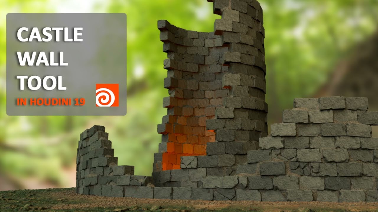 Houdini 19 - Wall Tool 01 - YouTube
