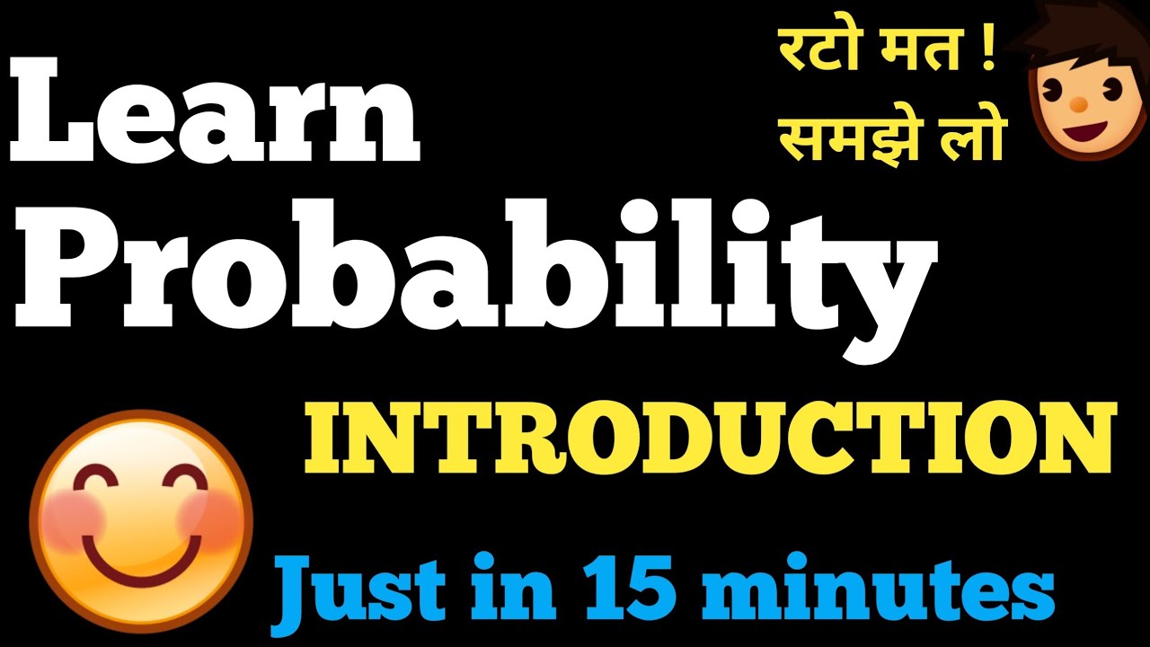 Probability | Class 9th | Introduction | Chapter 15 | Maths | Easy ...