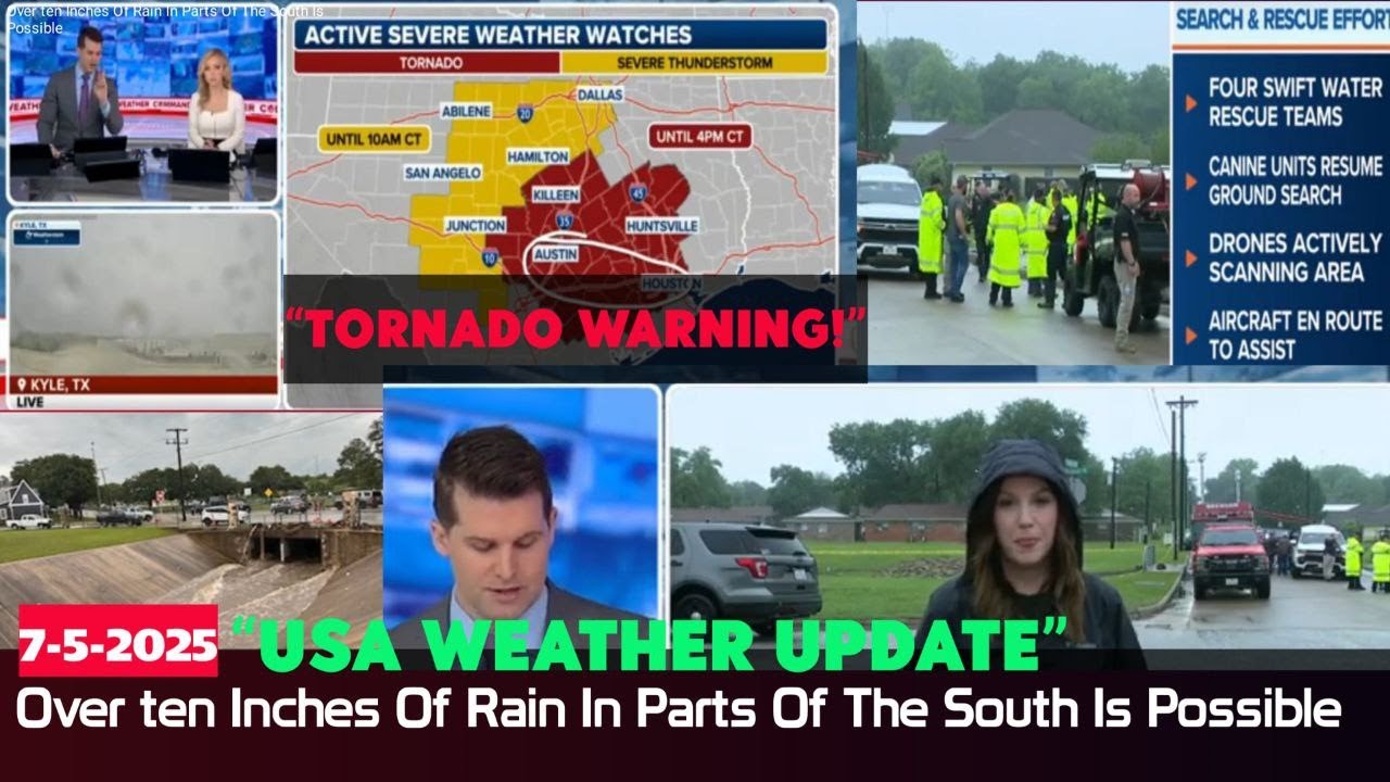"USA Weather Forecast Today | Severe Storm Alert & National Weather ...