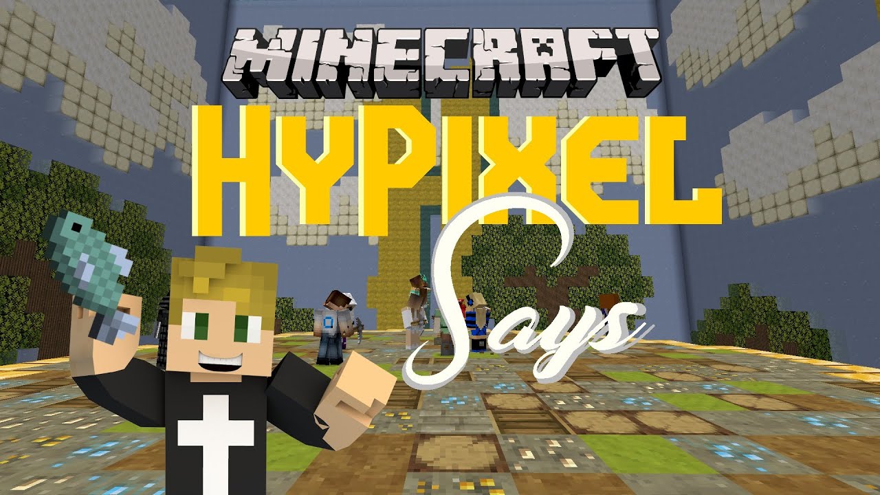 HyPixel Says | Minecraft Mini Monday's - YouTube