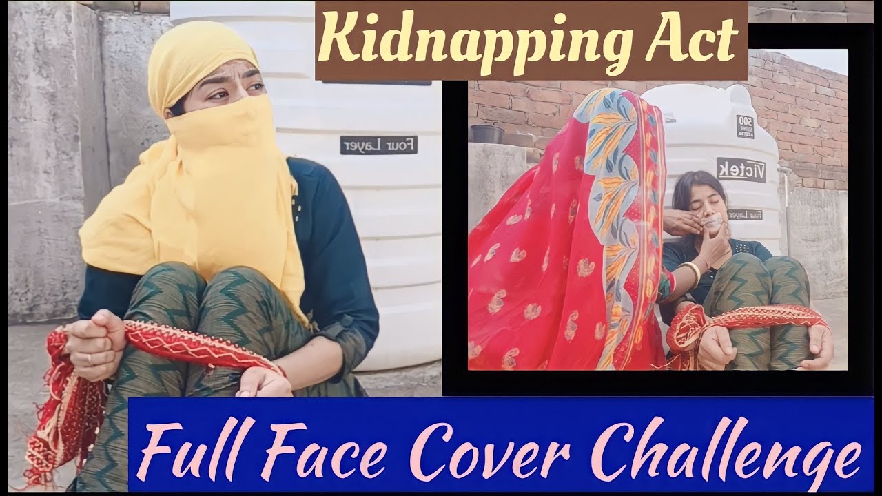 #like Full Face cover challenge||Kidnapping Act|| Social Awareness ...