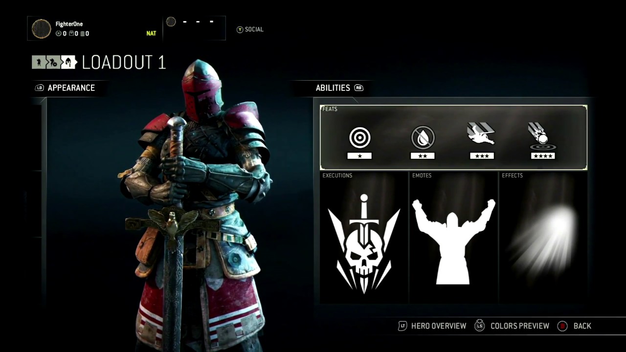 🎮 FOR HONOR CUSTOMIZATION: All Weapon, Armor and Character ...